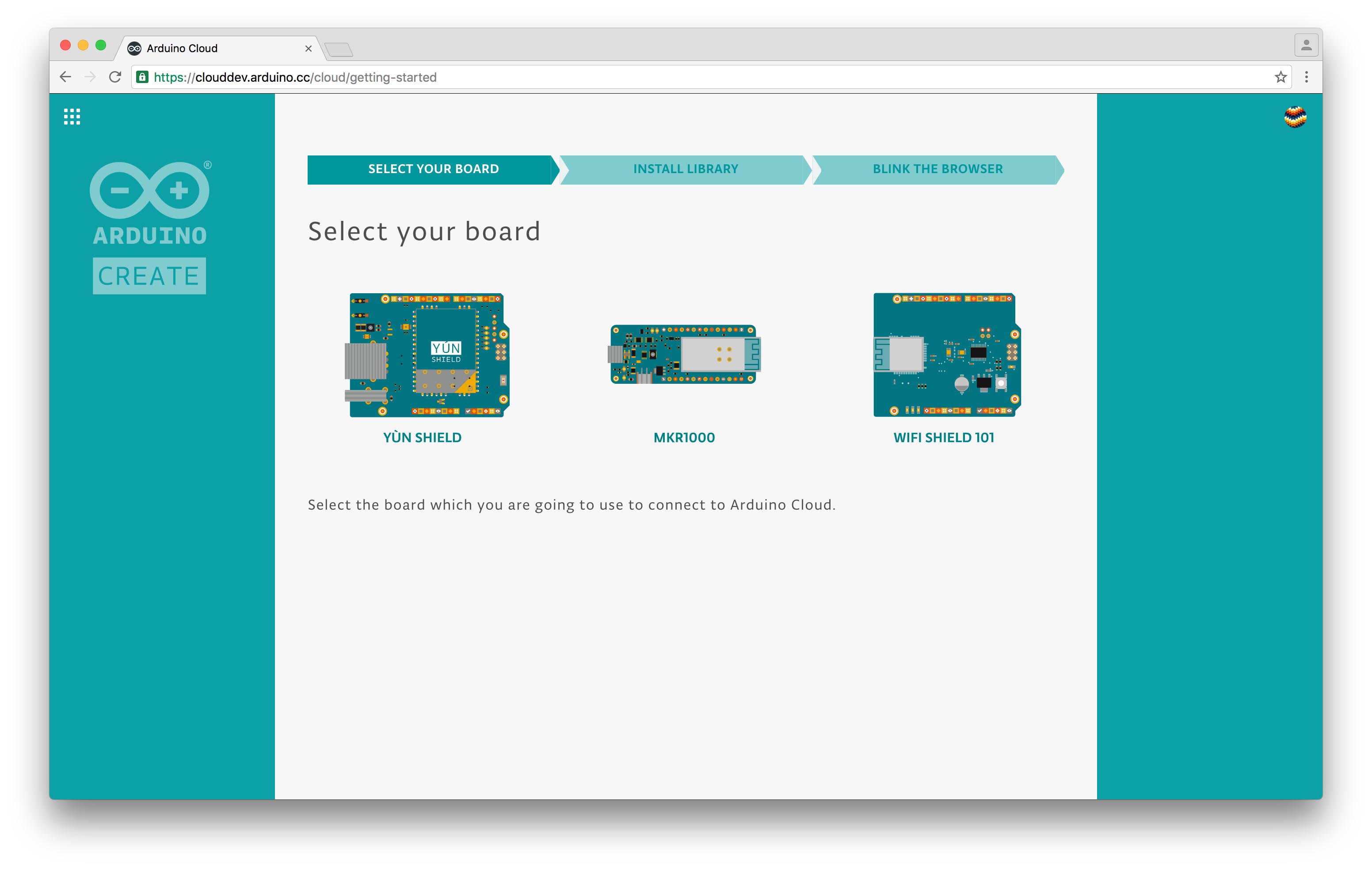 Arduino - Create