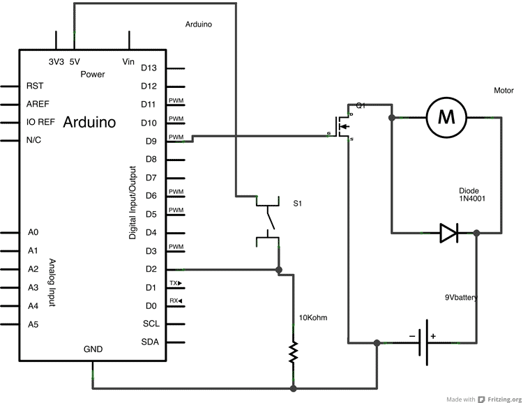 Transistor Motor Control | demonstrandumerat