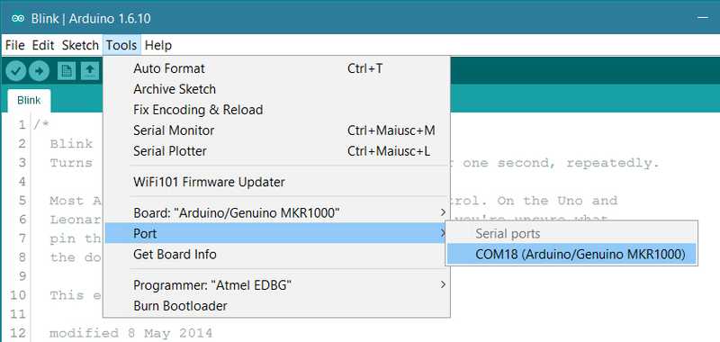 Getting started with the Arduino MKR1000 | Arduino