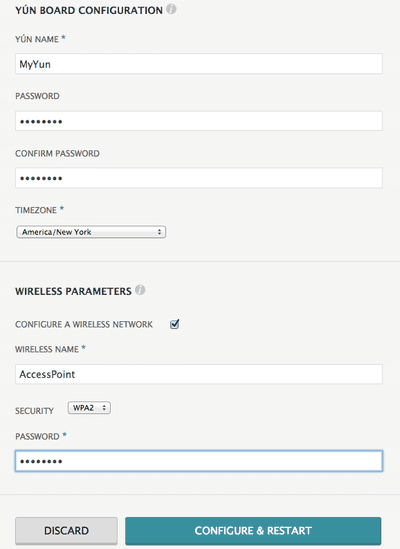 Getting Started With The Arduino Yún Arduino