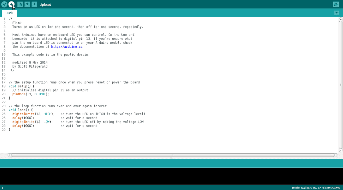 Getting Started with Intel® Galileo Gen2 | Arduino