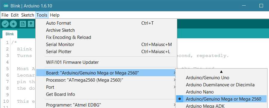Getting Started with Arduino MEGA2560 | Arduino