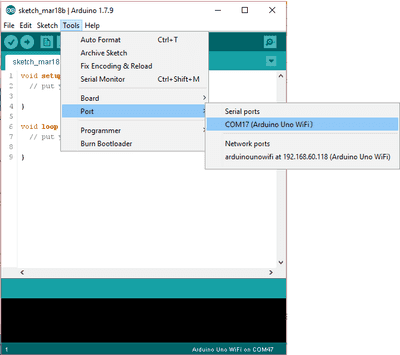 Getting started with the Arduino Uno WiFi | Arduino