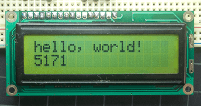 "Hello World!" | Arduino