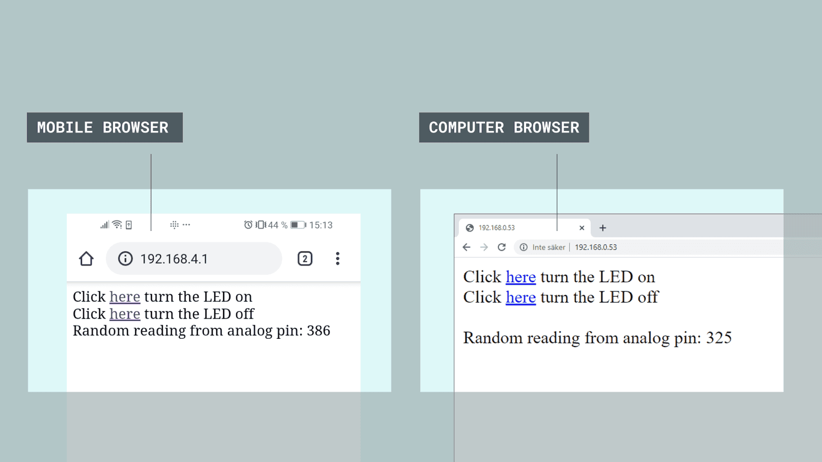Web Server using Access Point (AP) mode with MKR WiFi 1010 | Arduino