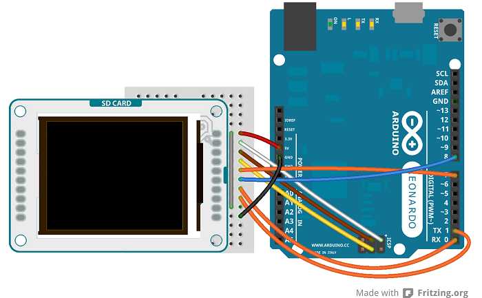 TFT and connecting to other Arduino boards | Arduino