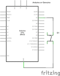 Digital Input Pull-Up resistor | Arduino